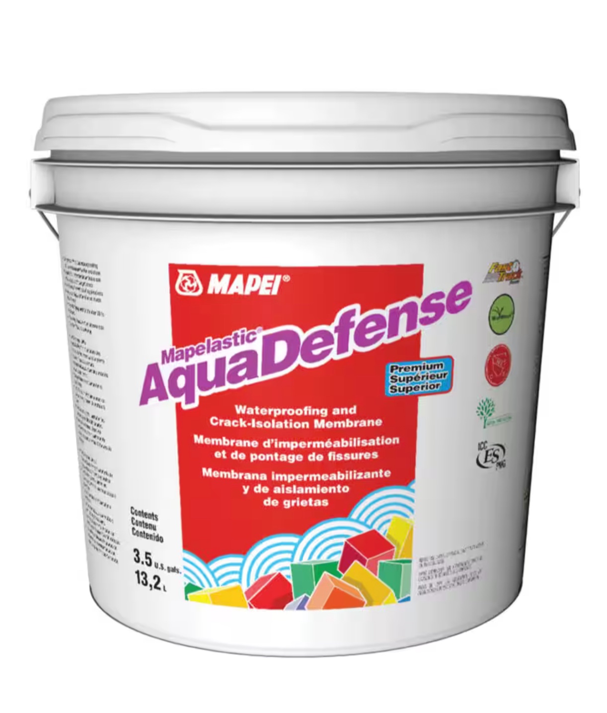 Mapei Mapelastic Aqua Defense 1 Gal. Waterproofing and Crack Prevention ...